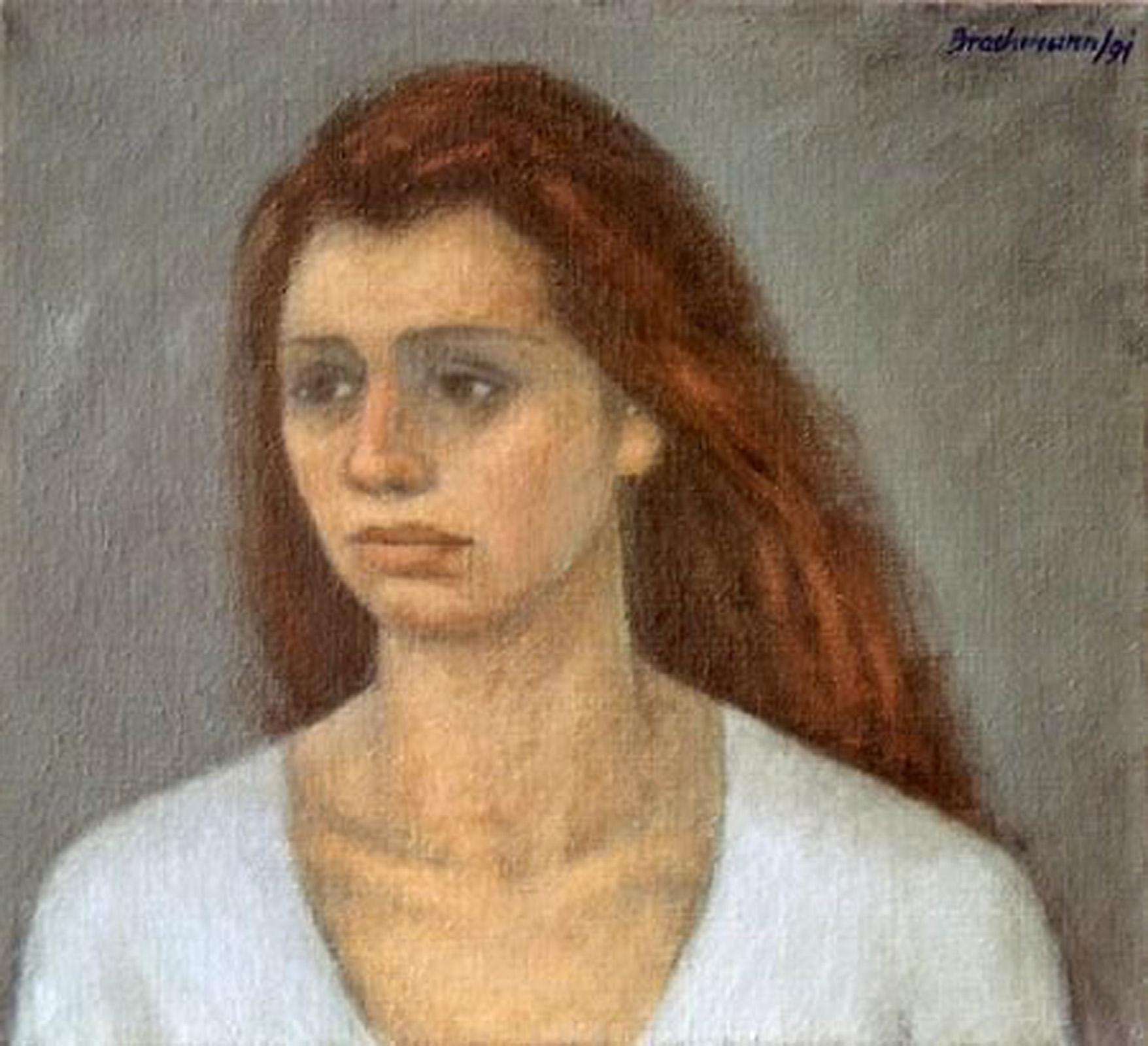 Frau mit wehendem Haar | 288 | Monika Brachmann